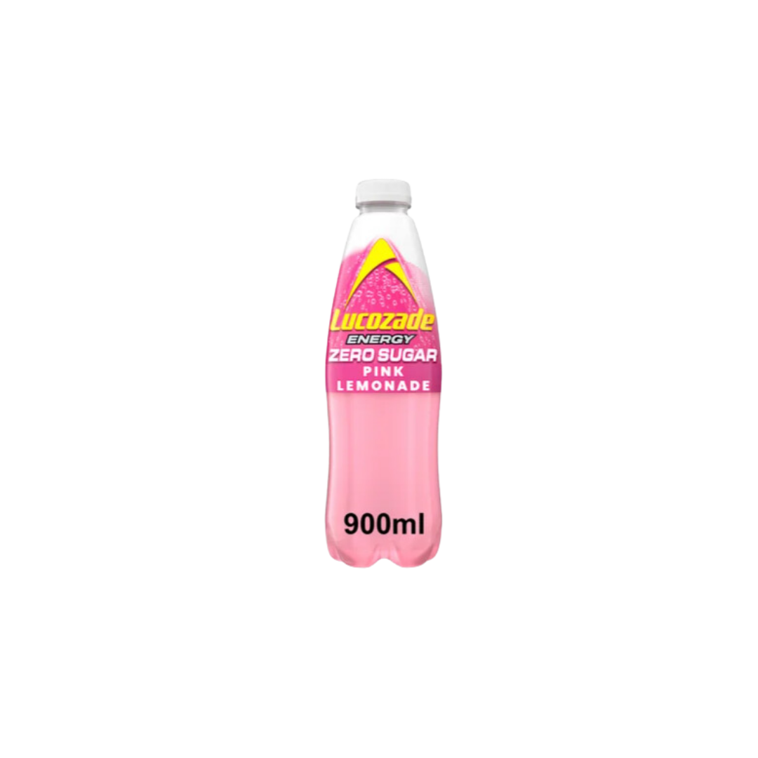 Lucozade Zero Pink Lemonade 900ml – Manha Mini Market