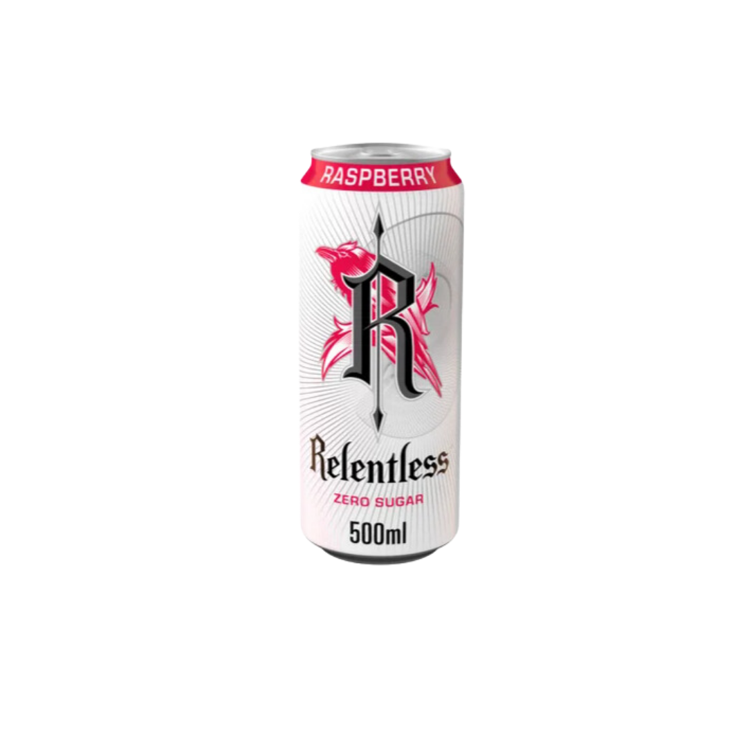 Relentless Raspberry Zero 500Ml – Manha Mini Market