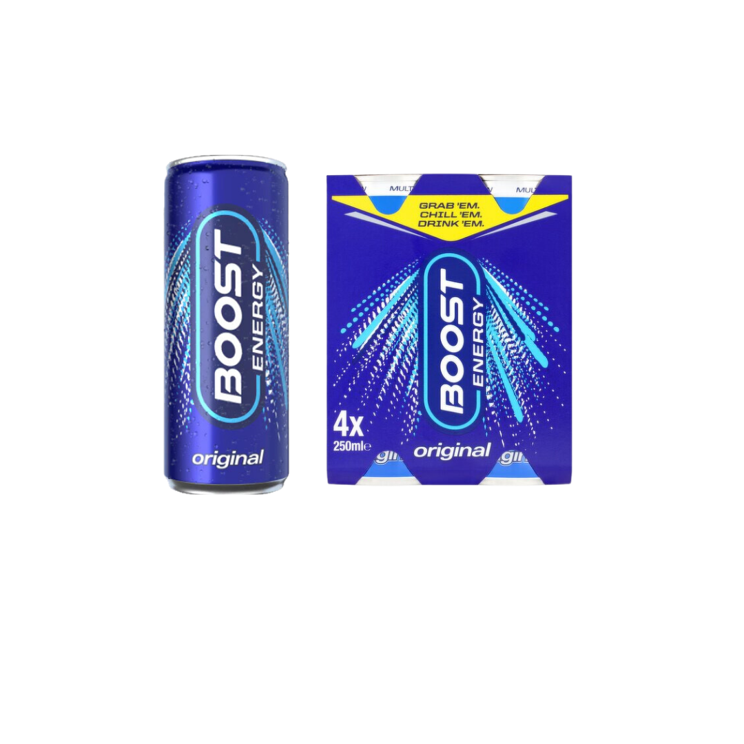 Boost Energy Original 4 x 250ml – Manha Mini Market