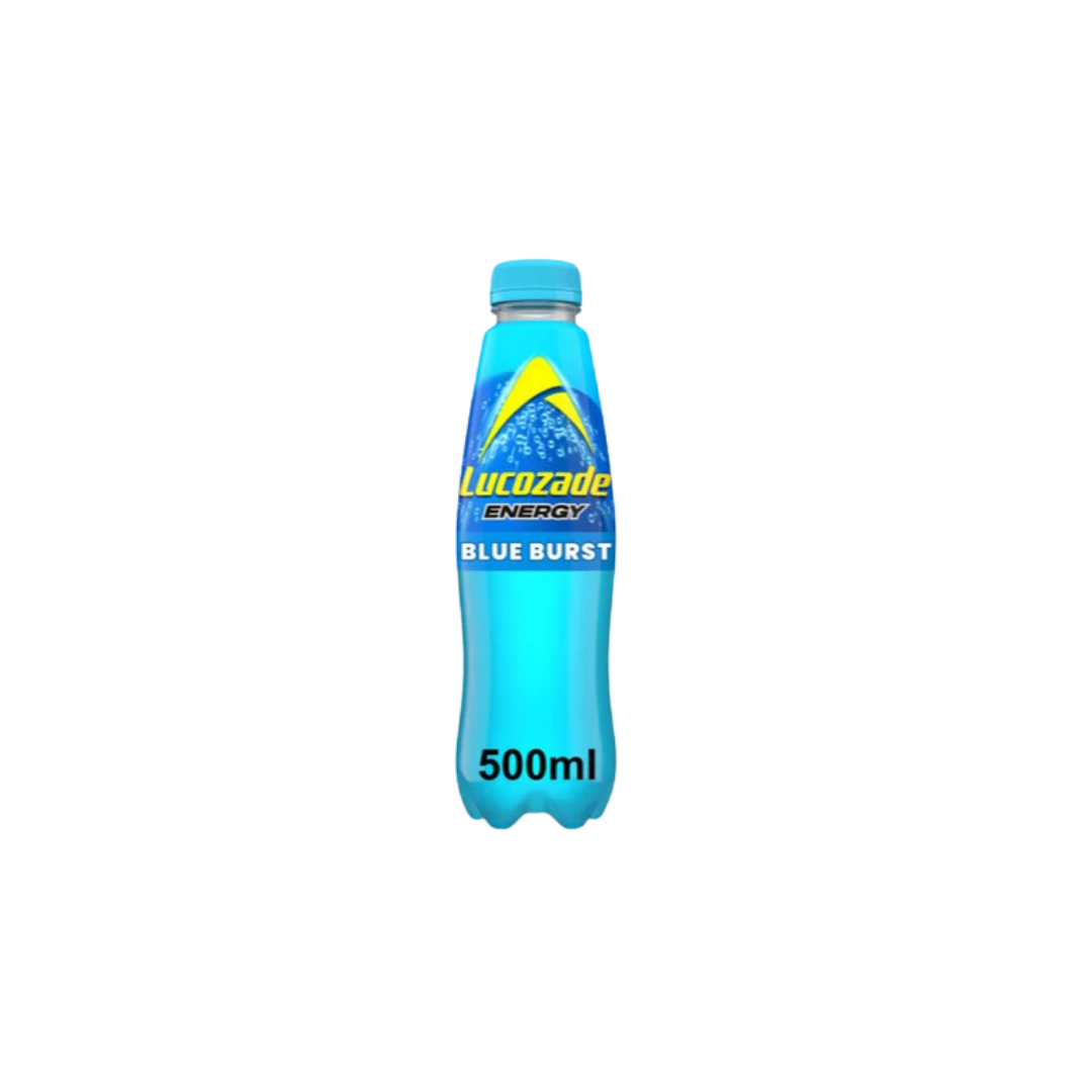 Lucozade Energy Drink Blue Burst 500ml – Manha Mini Market