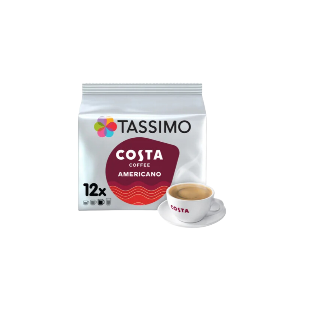 Tassimo Costa Americano Coffee Pods x12 – Manha Mini Market