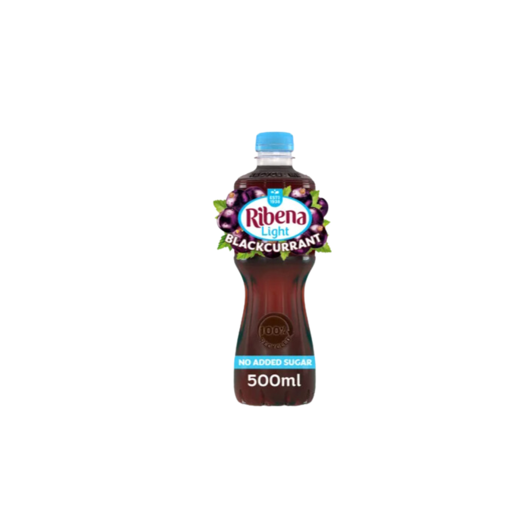 Ribena Blackcurrant Juice Drink No Added Sugar 500Ml – Manha Mini Market