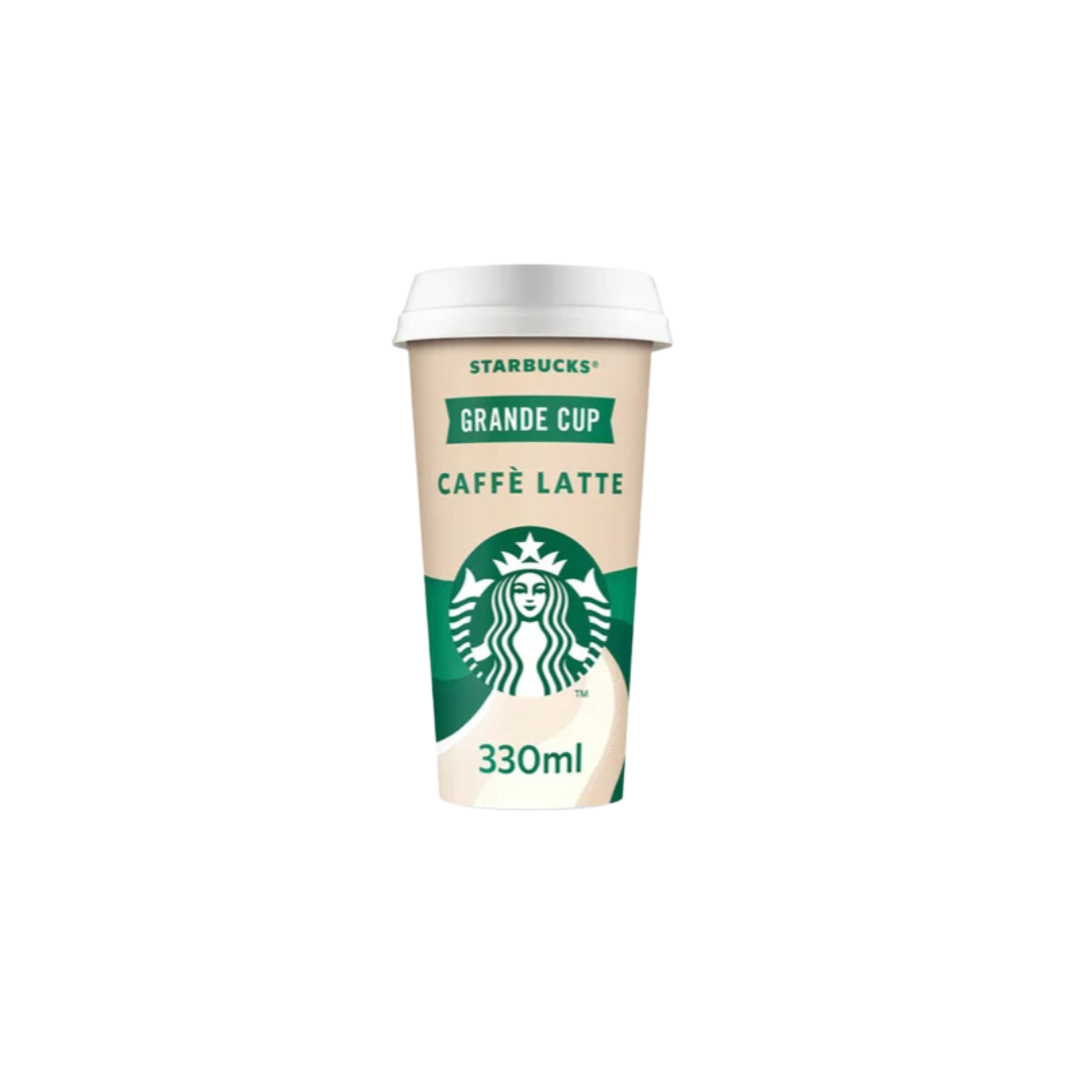 Starbucks Caffe Latte Grande Iced Coffee 330ml – Manha Mini Market