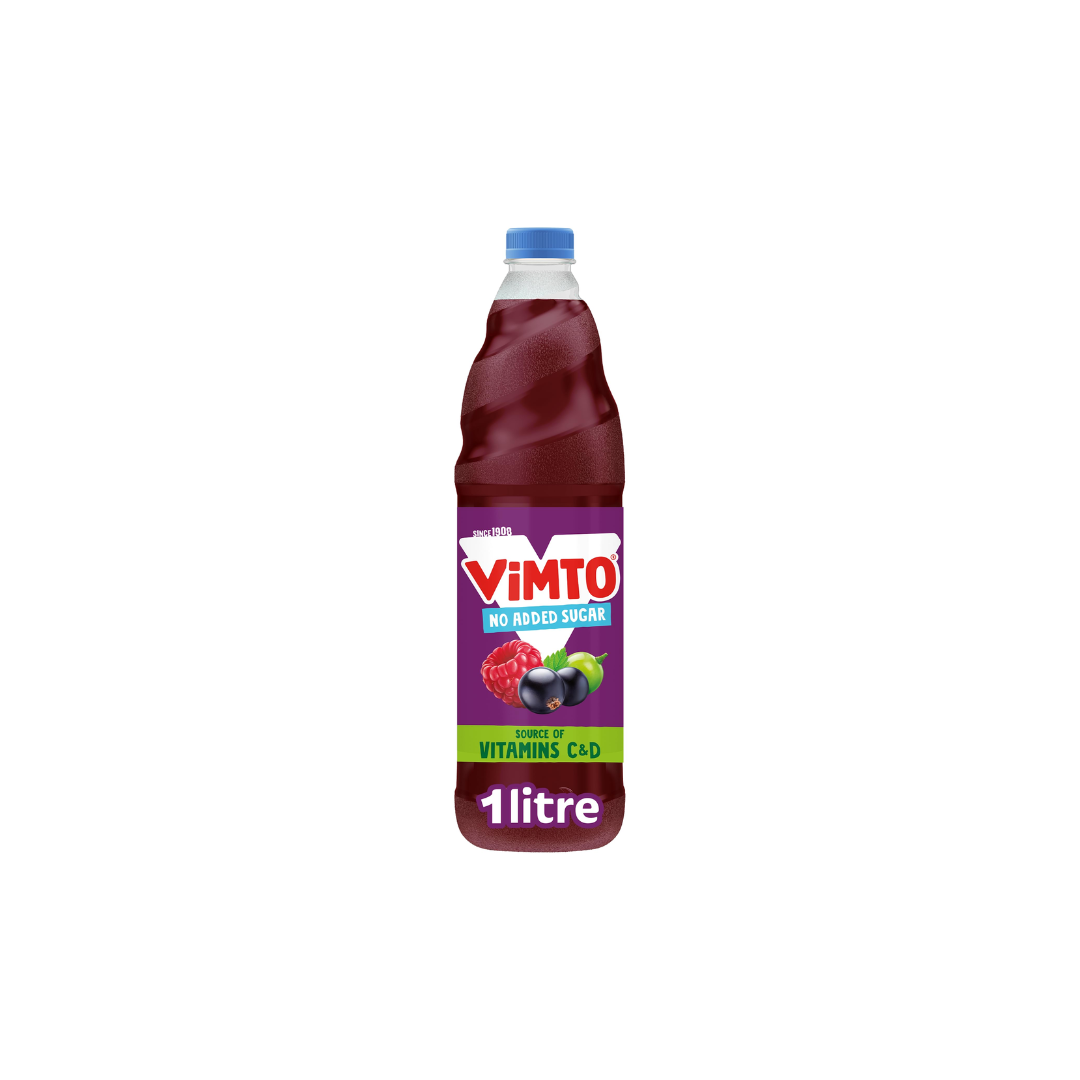Vimto No Added Sugar Real Fruit Squash 1 Litre – Manha Mini Market