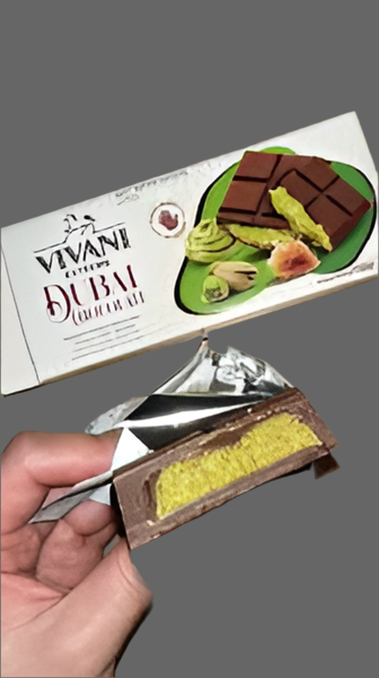 VIVANI EXTREME DUBAI CHOCOLATE BAR – Manha Mini Market