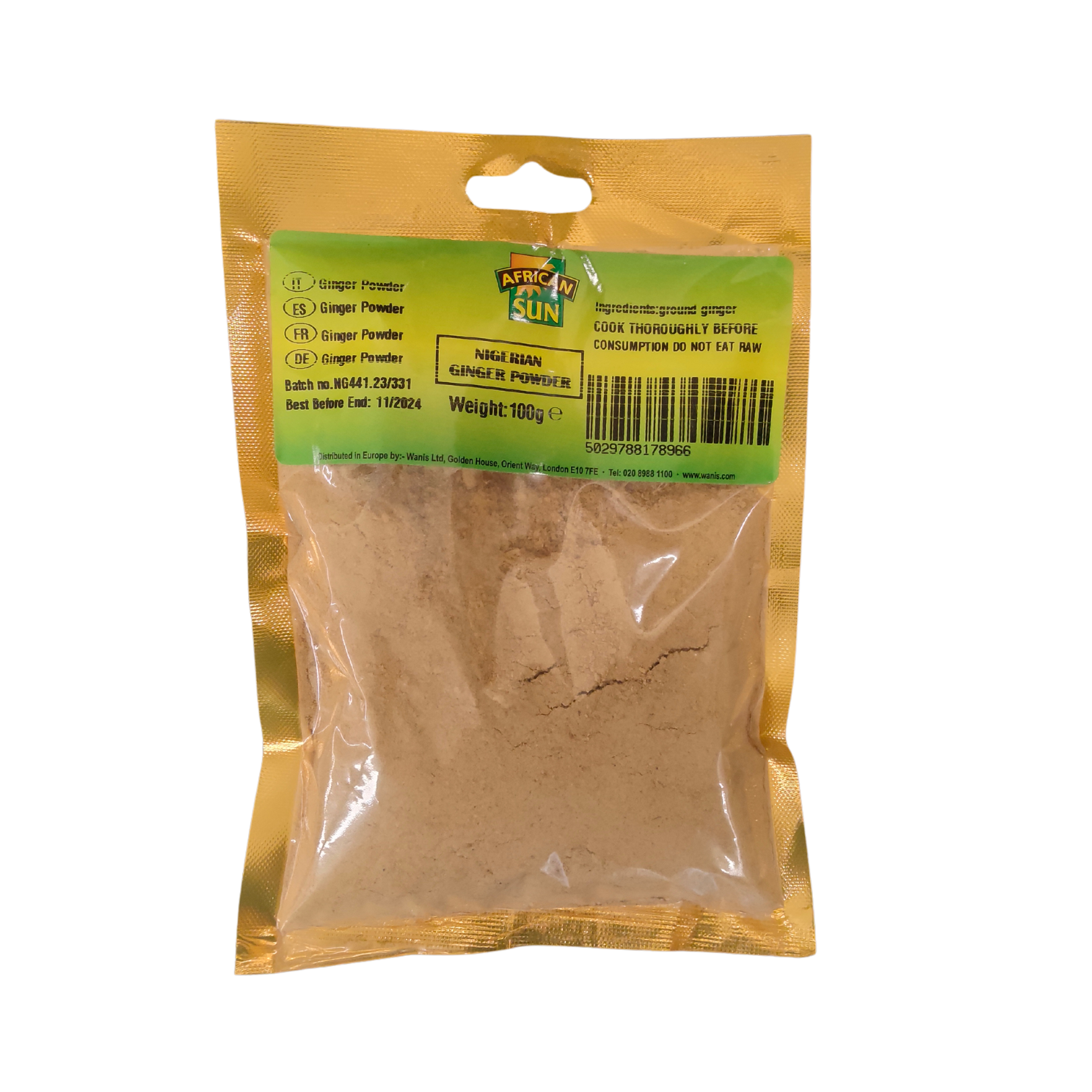 Nigerian Ginger Powder – Manha Mini Market