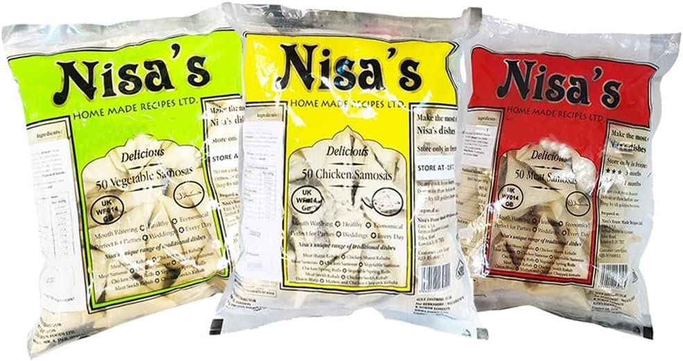 NISA'S Frozen Samosa Combo (50 Pieces) – Manha Mini Market