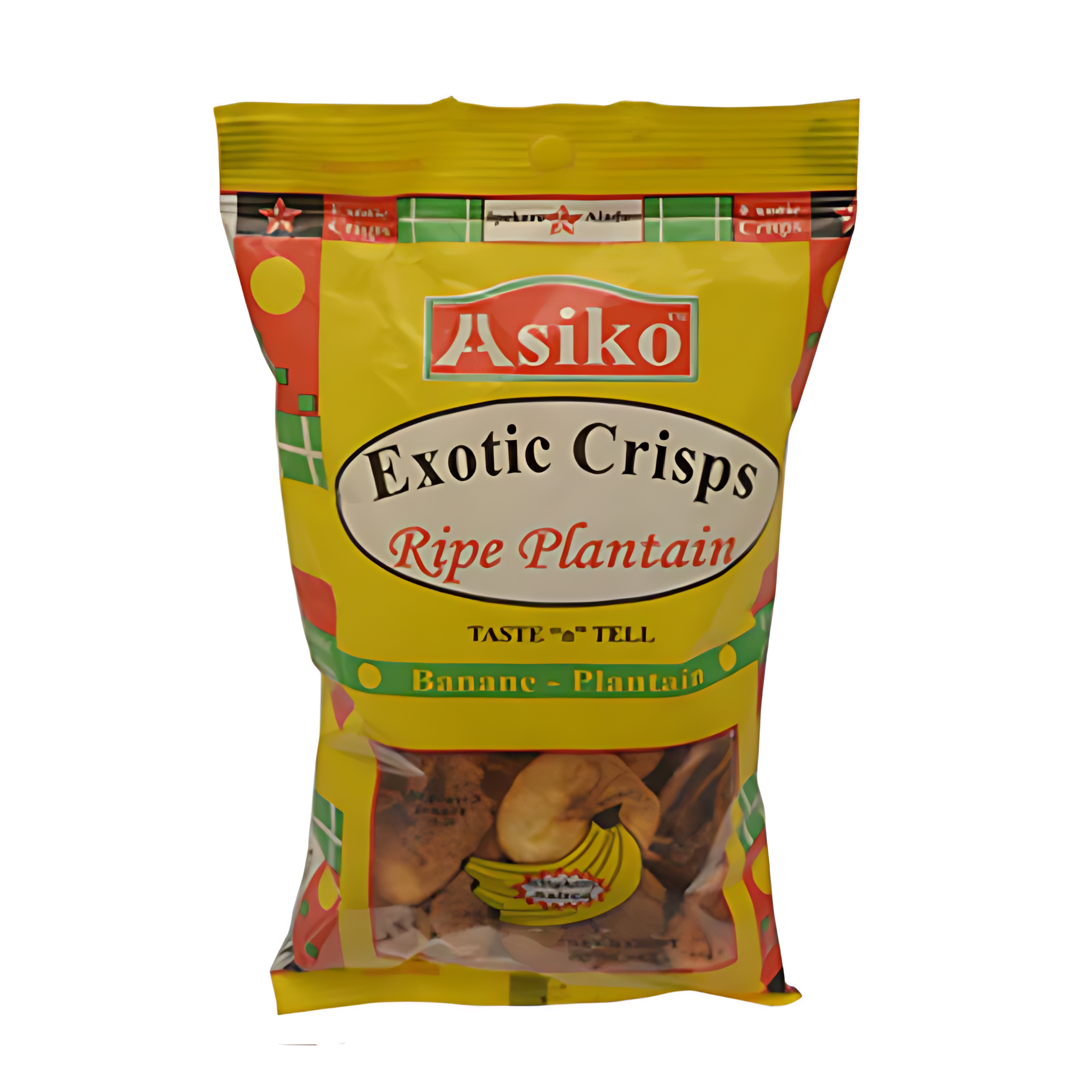 Asiko Plantain Crisps Salted – Manha Mini Market