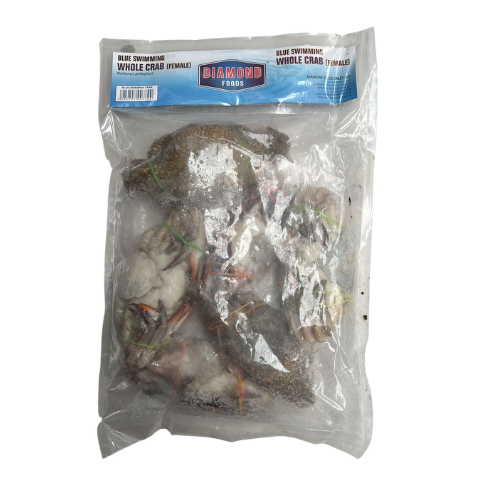 Diamond Blue Swimming Whole Crab (male) 1kg – Manha Mini Market