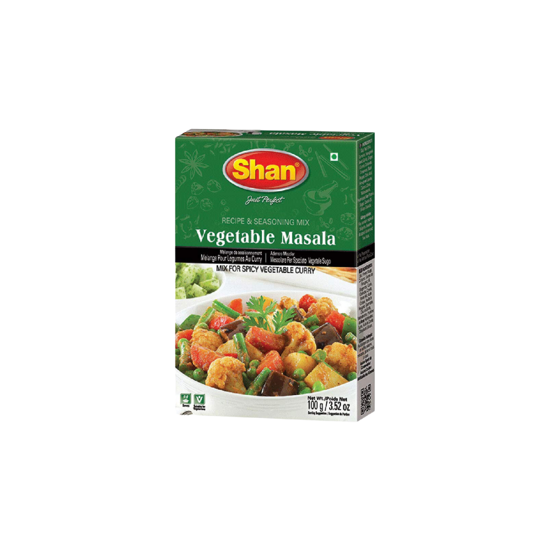 shan vegetable masala 100g – Manha Mini Market