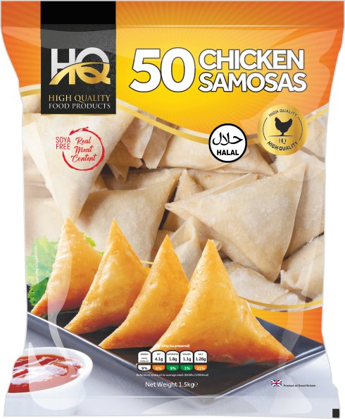 Chicken Samosas (50 pieces) – Manha Mini Market