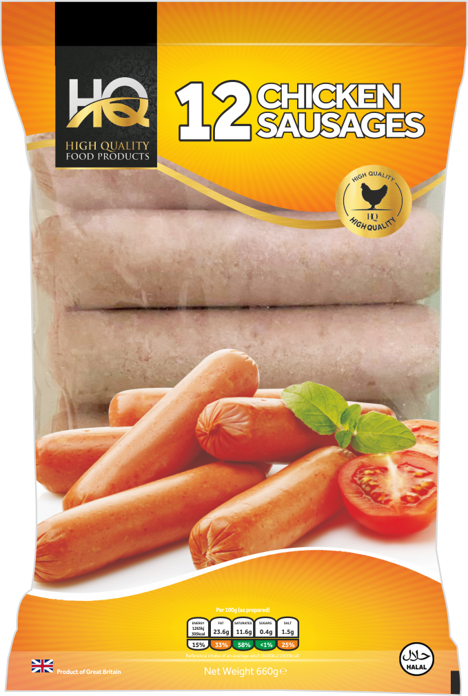 Chicken Sausages (12 pieces) – Manha Mini Market