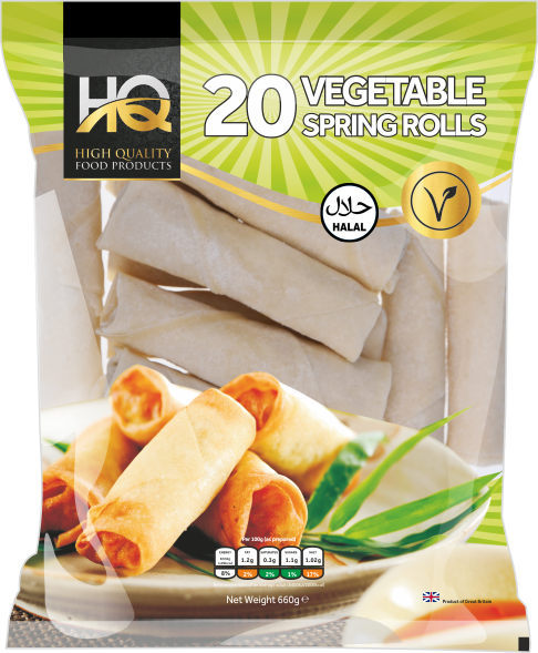 Vegetable Spring Rolls (20 pieces) – Manha Mini Market