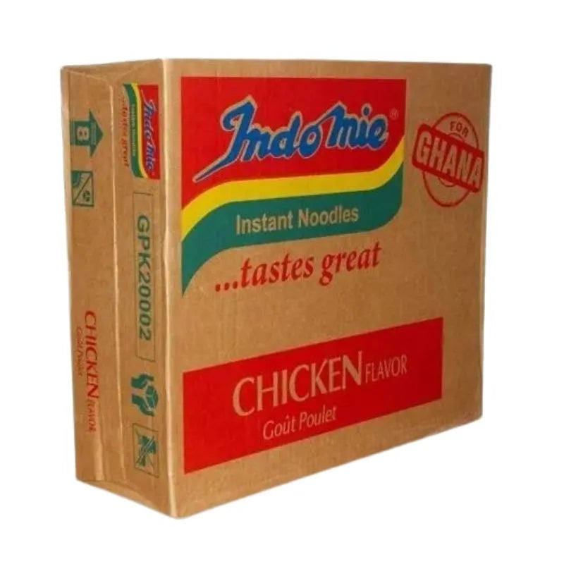 Indomie Instant Noodles Chicken Flavor – Box of 40 (For Ghana) – Manha ...