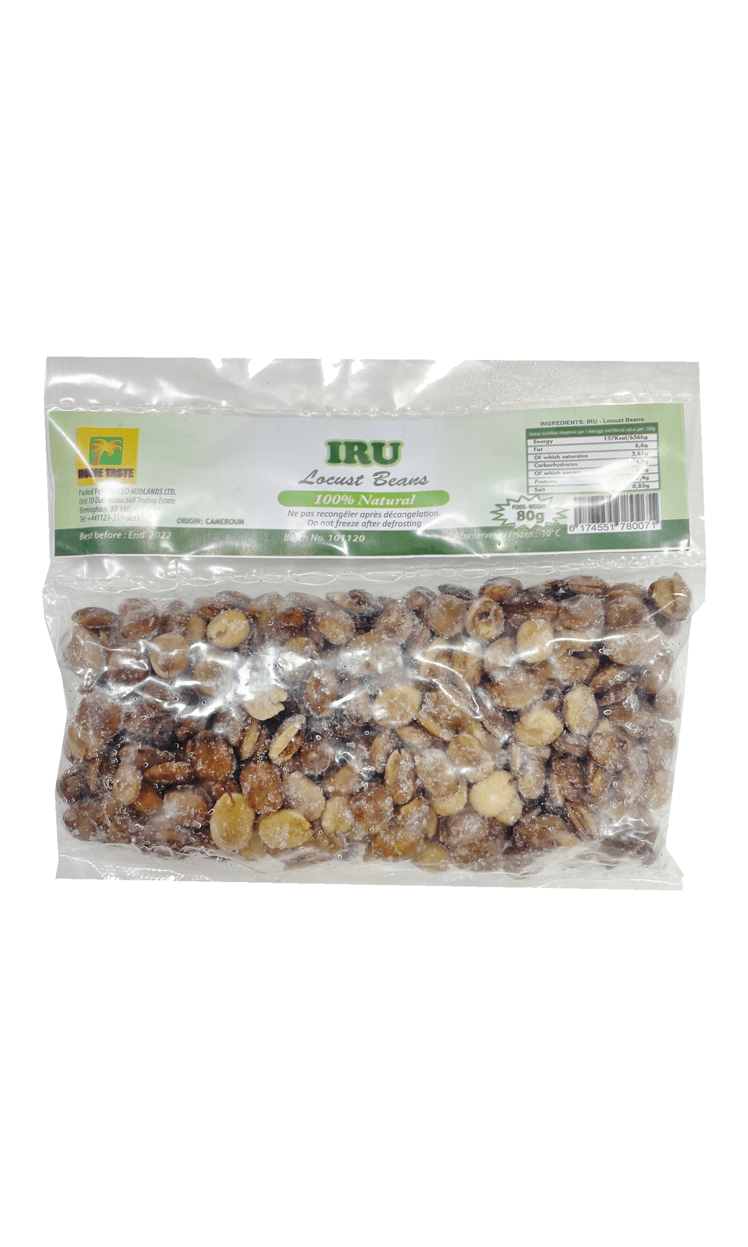 Frozen Iru (Locus Beans) 80g – Manha Mini Market