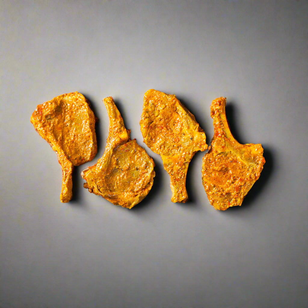 Marinated Mutton Chops (500g) – Manha Mini Market