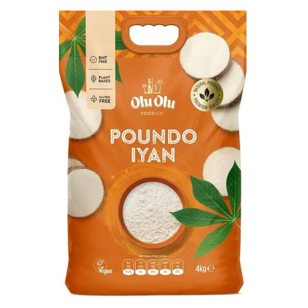 Olu Olu Poundo Iyan 4kg – Manha Mini Market