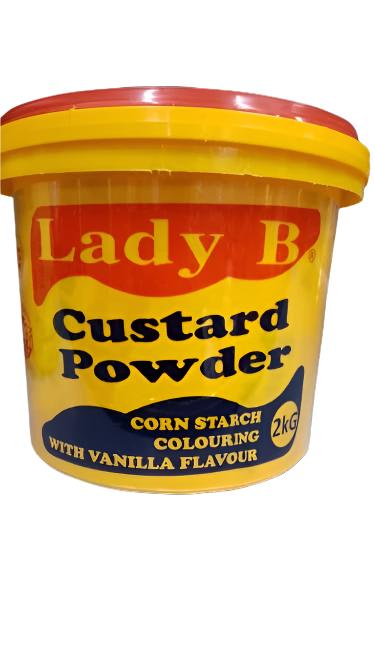 Lady B Custard Powder (Vanilla) 2kg – Manha Mini Market